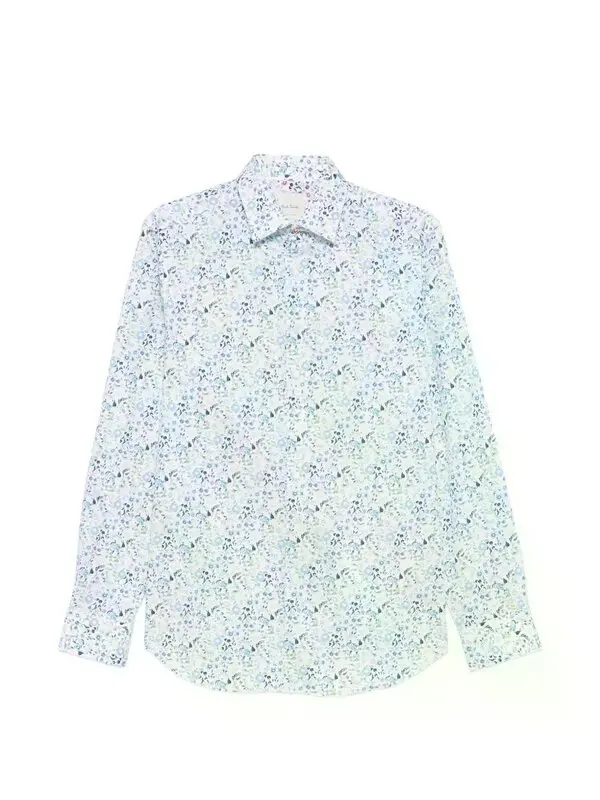 Paul Smith Floral Shirt - Blue