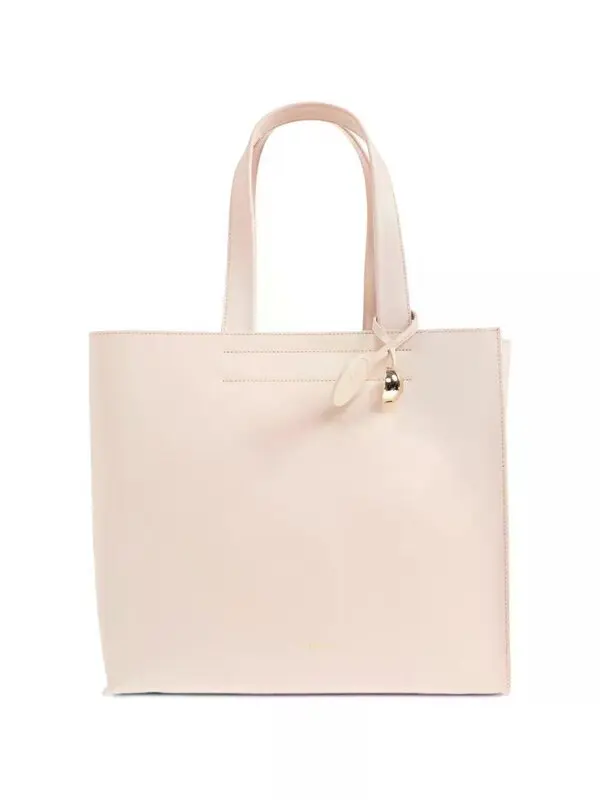 Furla Top Handle Tote Bag With Charm - Pink