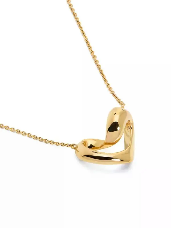 Monica Vinader Heart Pendant Necklace - Gold