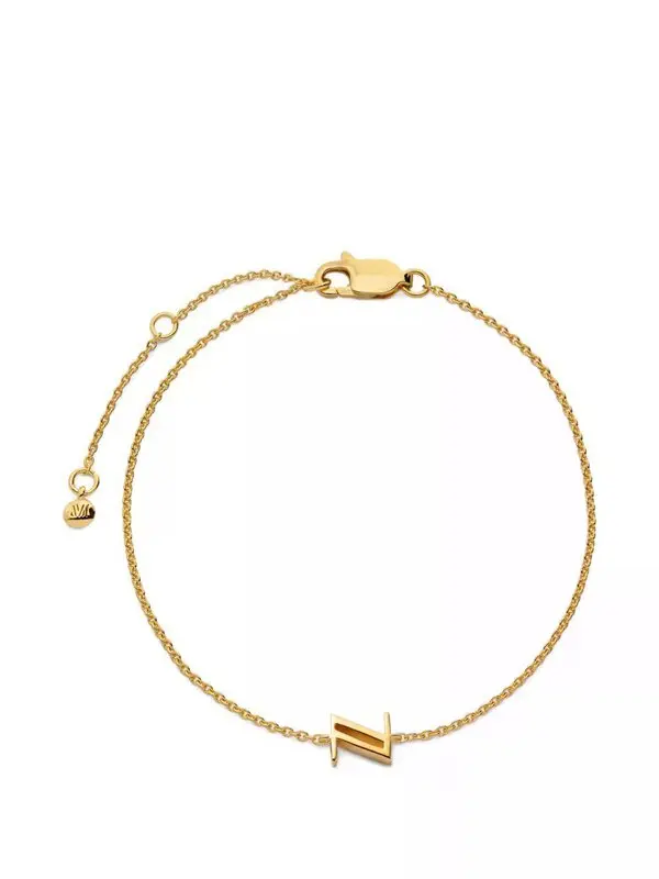 Monica Vinader Initial Z Chain Bracelet - Gold