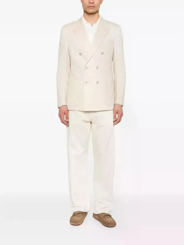 Eleventy Double-breasted Blazer