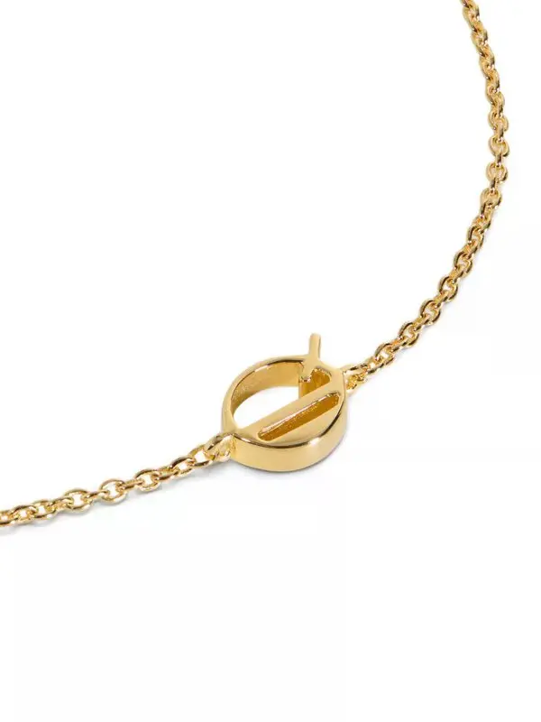 Monica Vinader Initial Chain Bracelet - Gold
