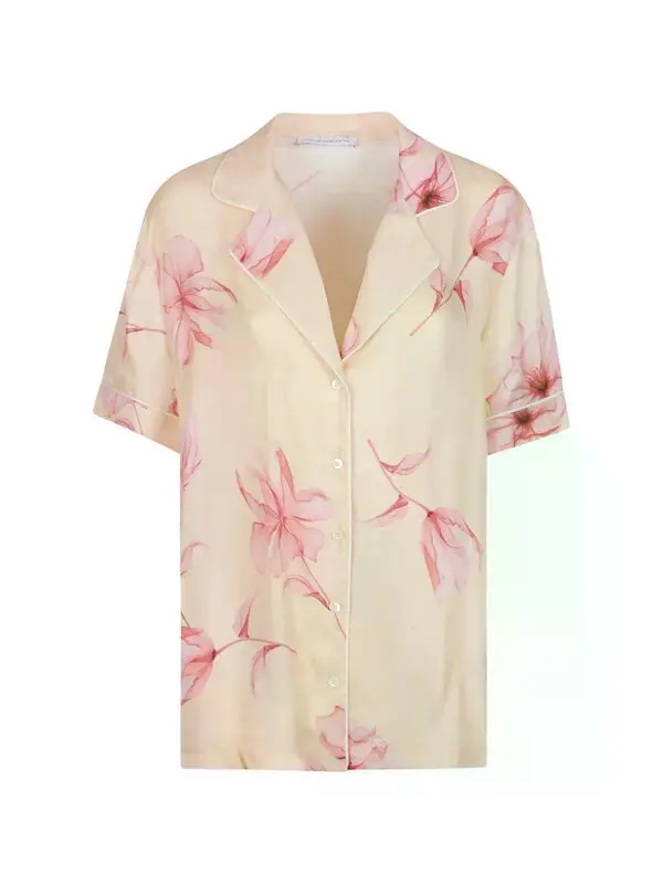 MAR DE MARGARITAS Floral Shirt - Neutrals