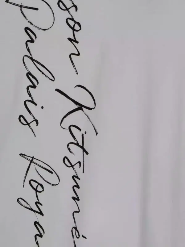 Maison Kitsuné Script T-shirt
