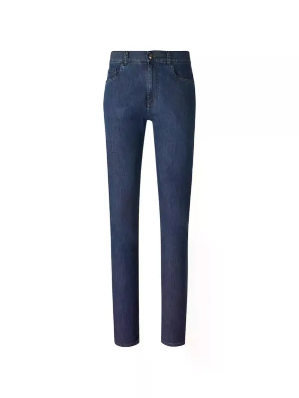 Canali Five-pocket Jeans - Blue