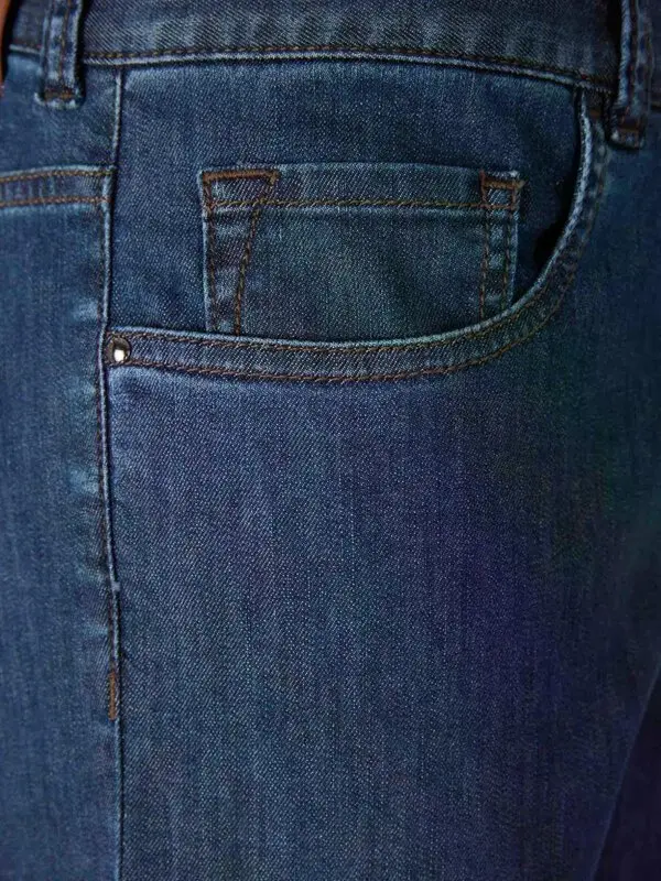 Canali Five-pocket Jeans - Blue