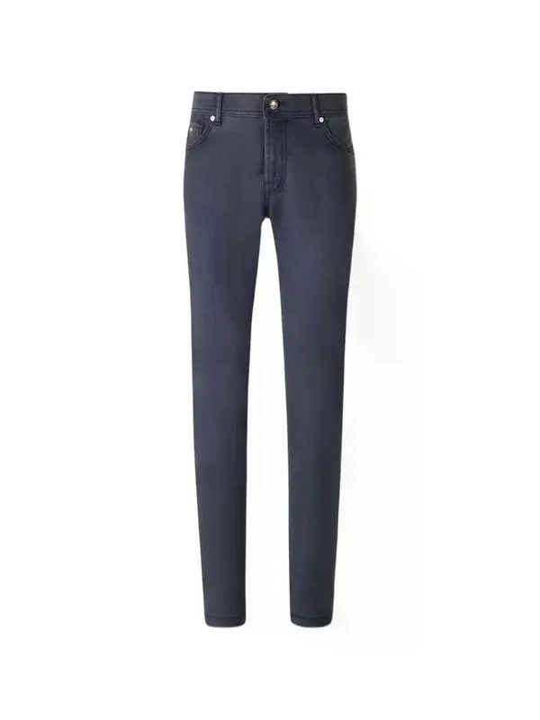 Marco Pescarolo Logo-patch Jeans - Blue
