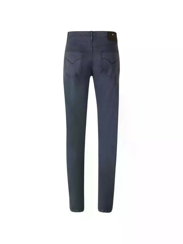Marco Pescarolo Logo-patch Jeans - Blue