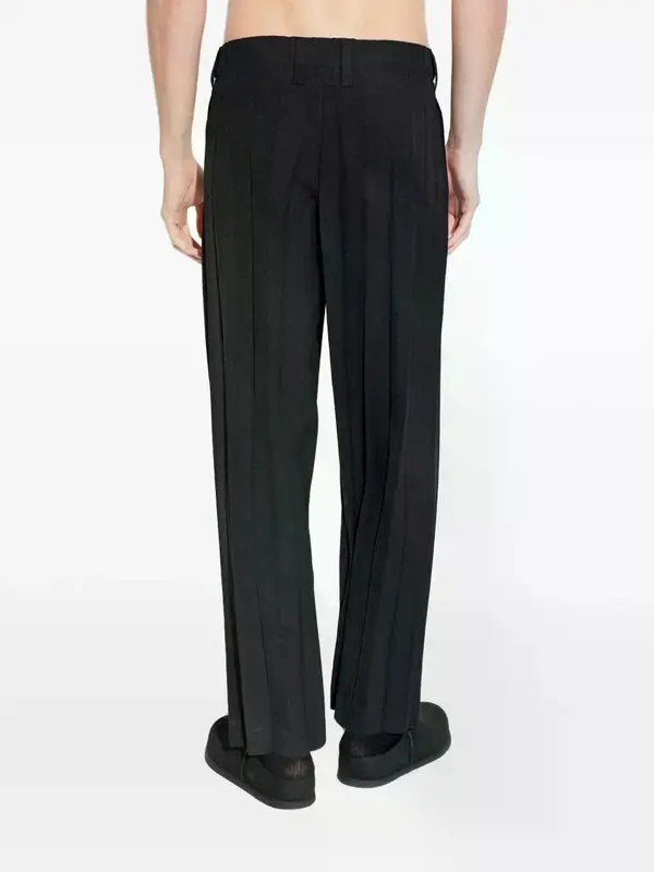 Issey Miyake Pleated Trousers - Black