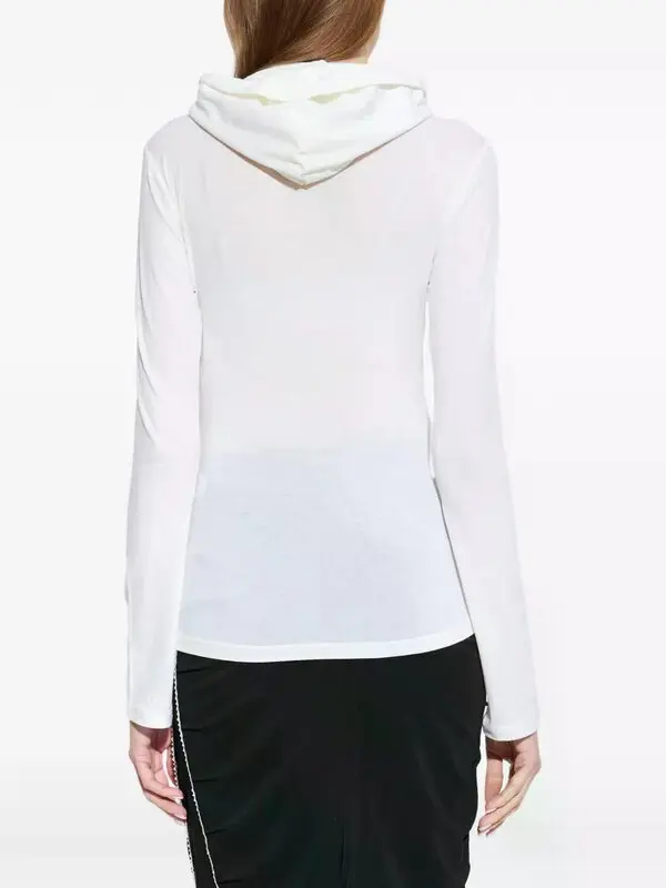 AVAVAV Graphic Print Hooded Top