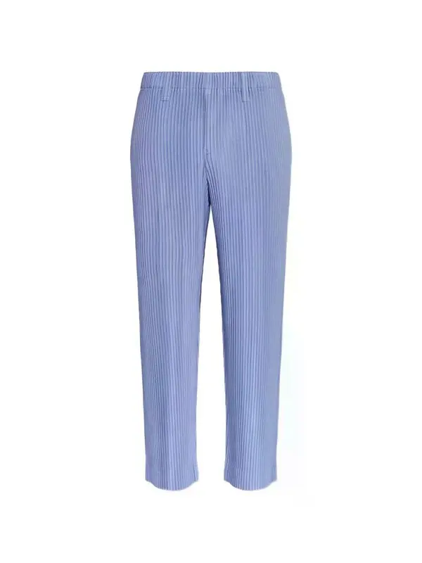 Issey Miyake Pleated Trousers - Blue