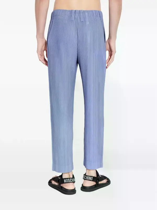 Issey Miyake Pleated Trousers - Blue