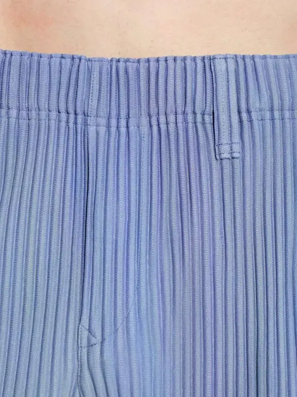 Issey Miyake Pleated Trousers - Blue