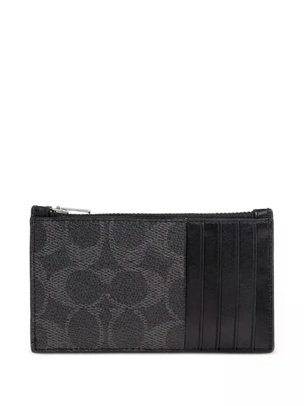 COACH Zip Cardholder - Grey