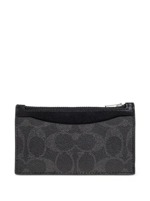 COACH Zip Cardholder - Grey