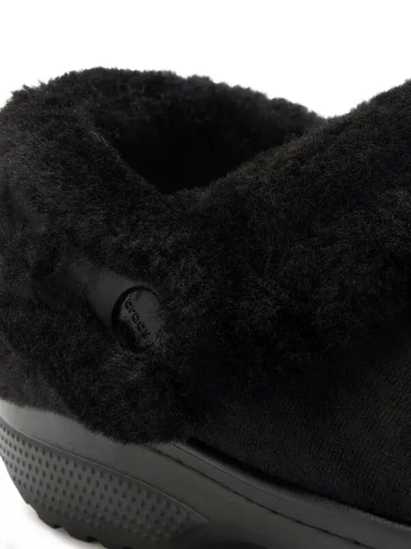 CROCS Classic Unfurgettable Clog Faux-fur Slippers