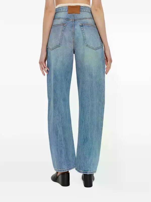 Alexander Wang Zip Cotton Jeans - Blue