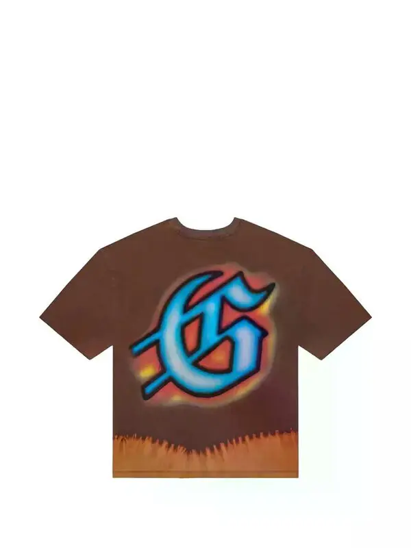 GODSPEED Off The Leash Graphic-print T-shirt - Brown