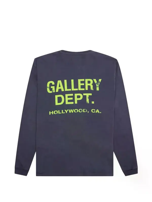 GALLERY DEPT. Souvenir Long-sleeved T-shirt - Blue