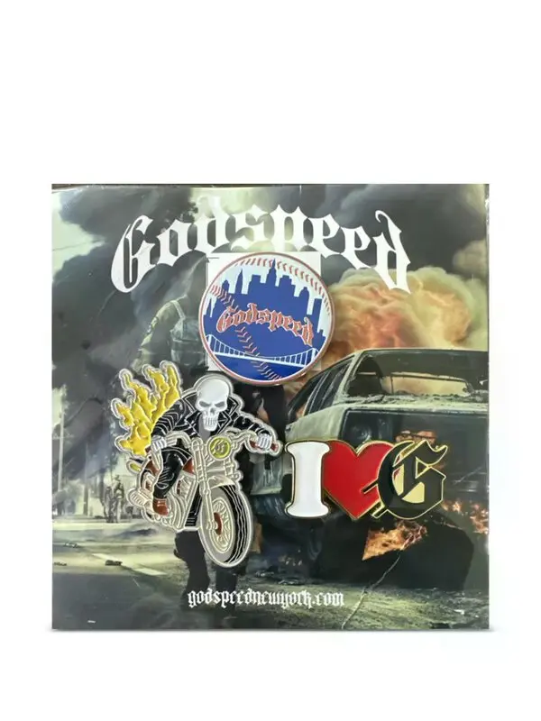 GODSPEED New York Pins - Black