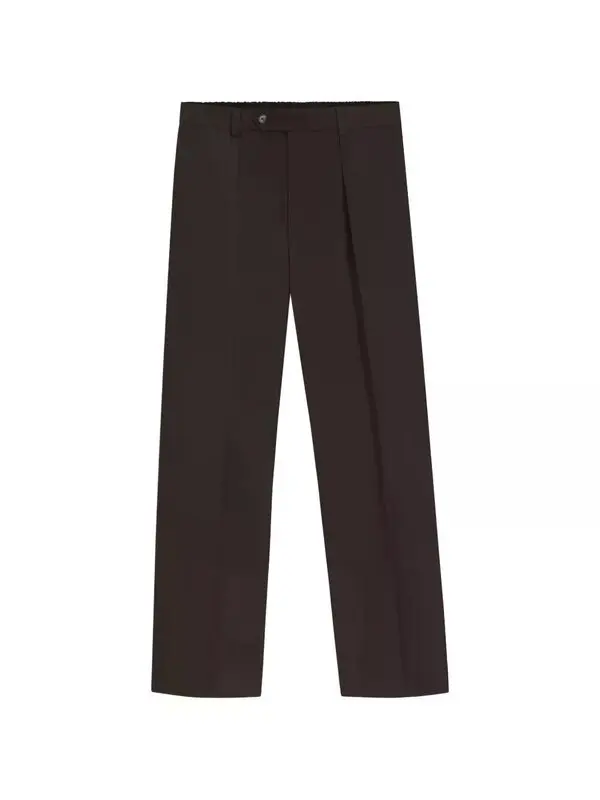 BOSS Pleated Trousers - Brown