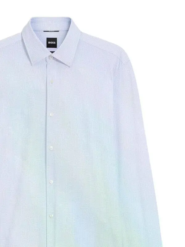 BOSS Button-fastening Shirt - Blue
