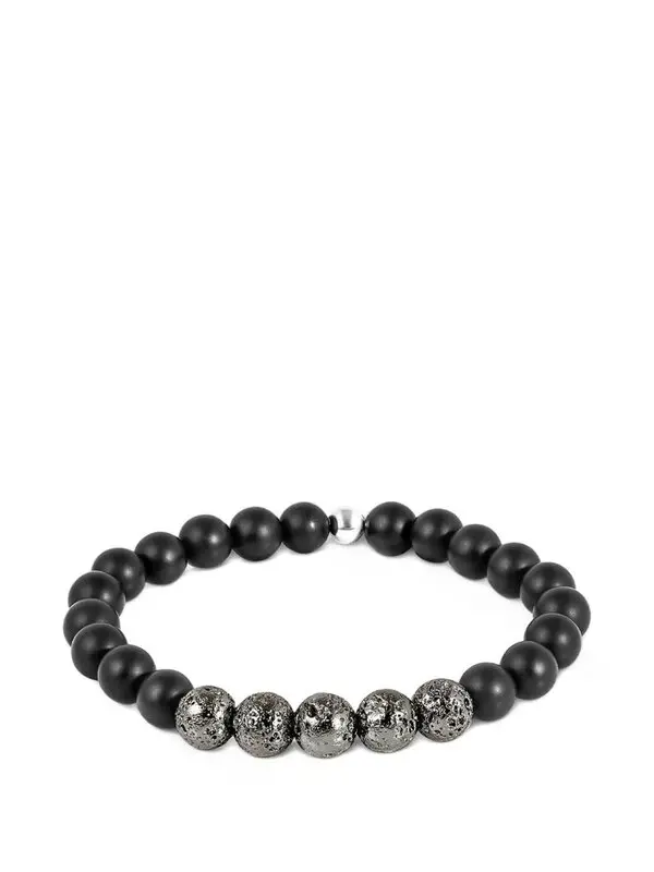 Tateossian Beaded Bracelet - Silver