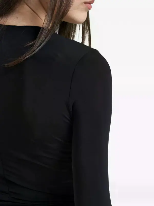 Elisabetta Franchi Knot Long-sleeve Top