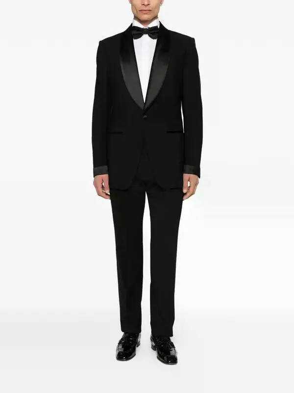 Tagliatore Double-collar Shirt - White