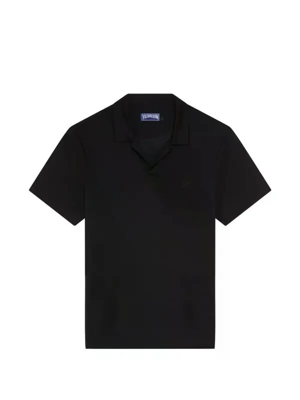 Vilebrequin Logo-embroidered Polo Shirt - Black