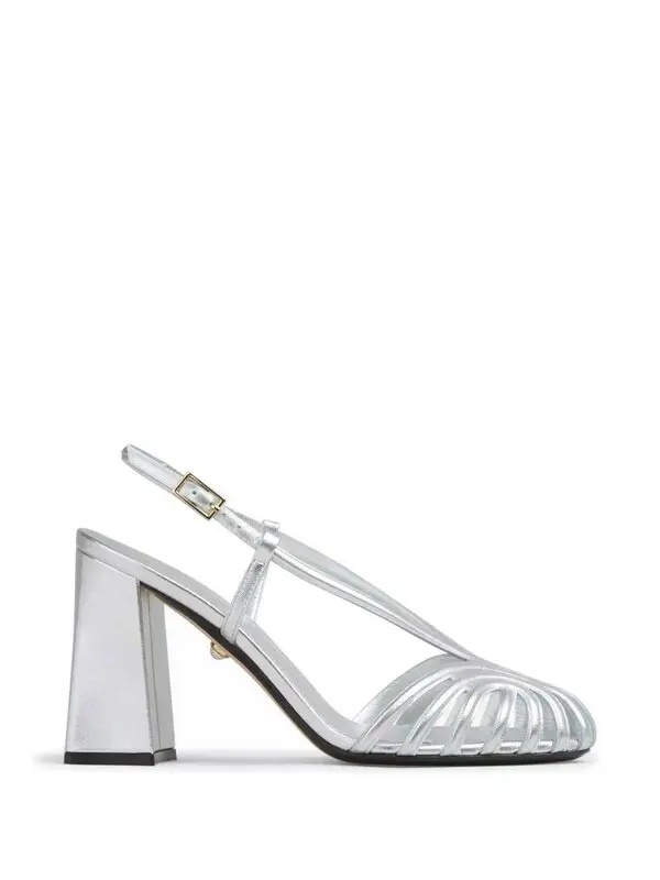 ALEVI MILANO Strappy Heeled Pumps - Silver