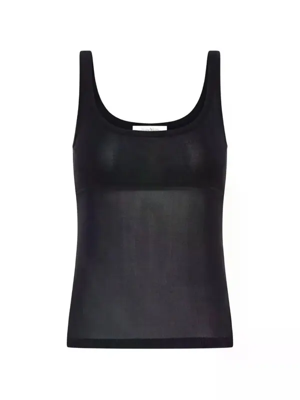 Max Mara Sleeveless Top - Black
