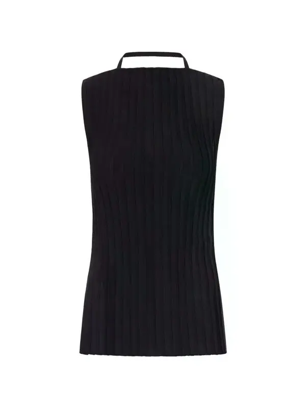 Sportmax Ribbed Knit Top