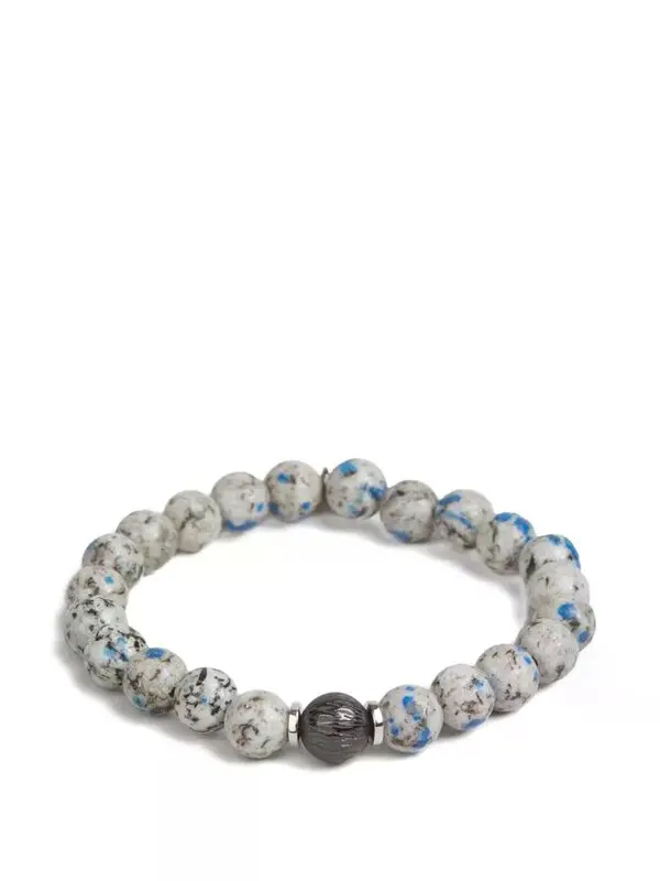 Tateossian Beaded Bracelet - Silver