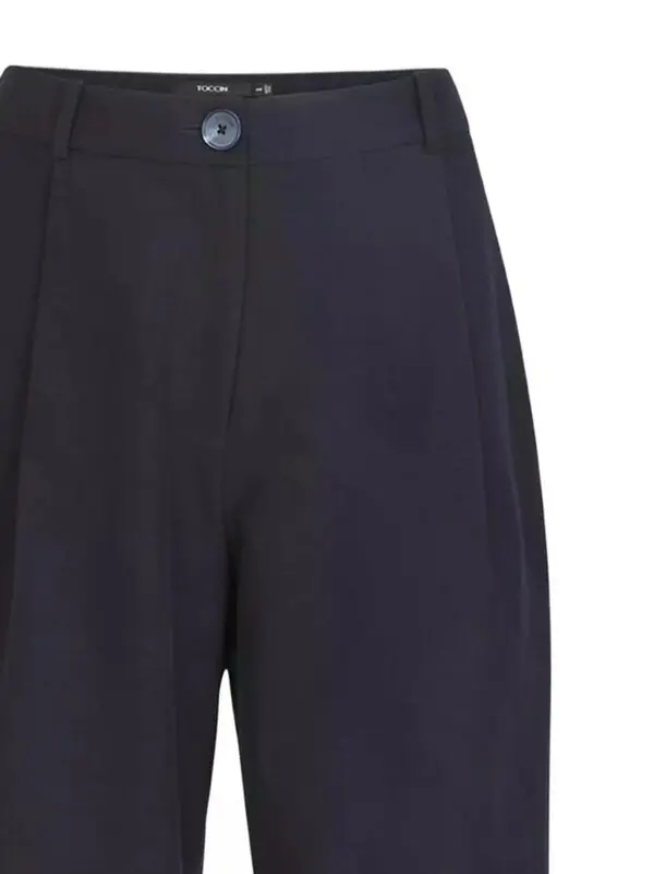 TOCCIN Solara Pleated Trousers - Blue