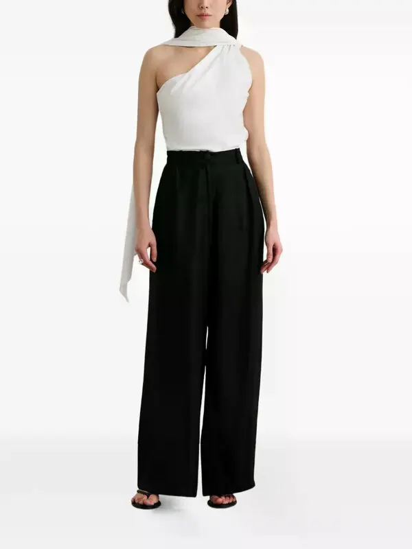 TOCCIN Solara Pleated Wide Leg Trousers