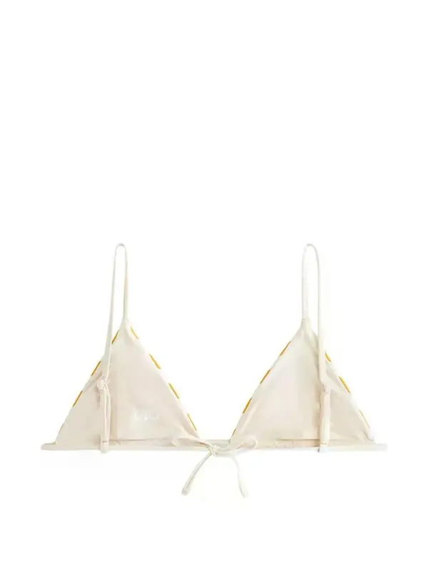 Kith Striped Triangle Bikini Top