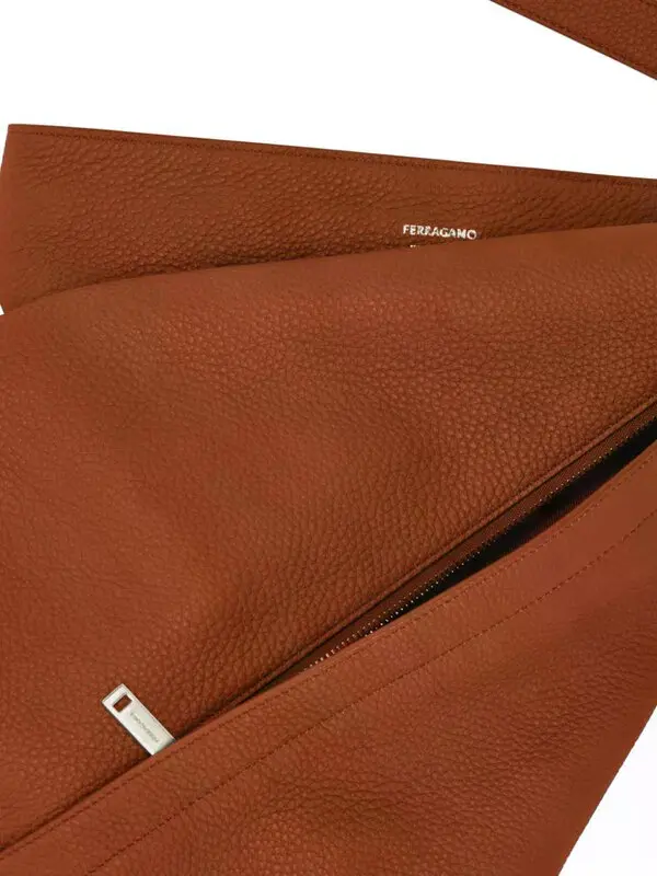 FERRAGAMO Hug Buckle Slingbag - Neutrals