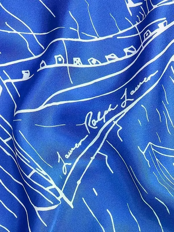 Ralph Lauren Landscape-print Scarf