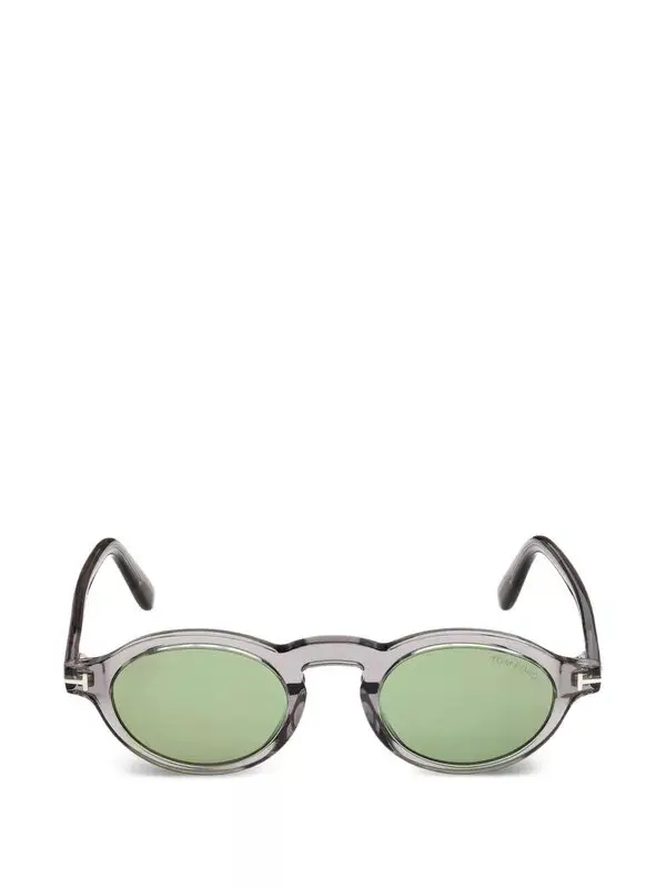 TOM FORD Oval-frame Sunglasses - Grey