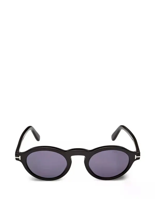TOM FORD Round-frame Sunglasses - Black