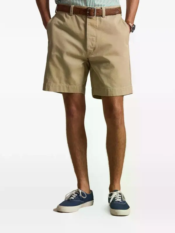 Polo Ralph Lauren Burroughs Cotton Shorts - Neutrals