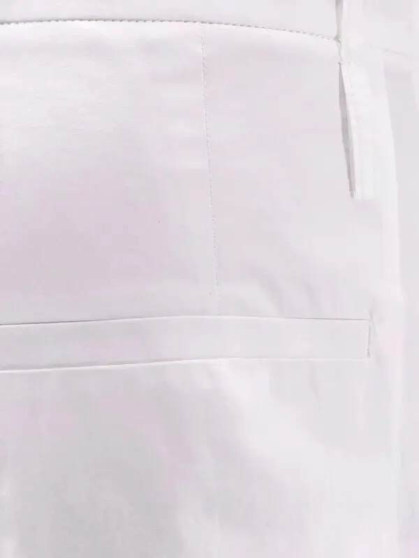 ALYSI Wide-leg Trousers - White