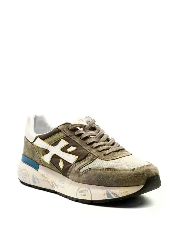 Premiata Mick 8086 Logo Sneakers - Green
