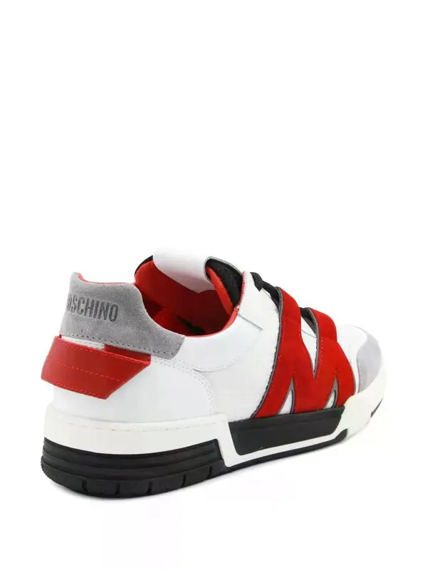 Moschino Suede Detail Sneakers