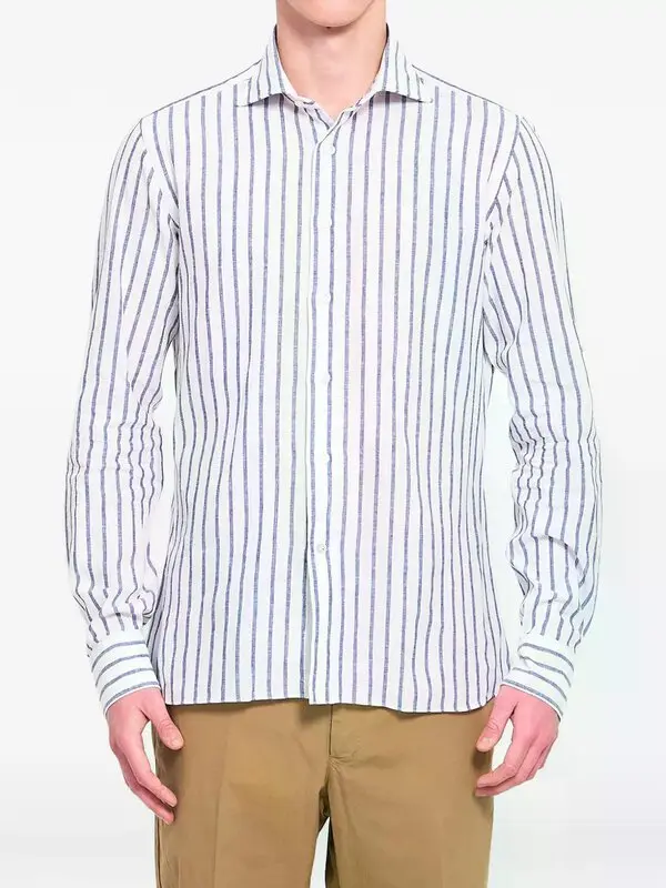 BORRIELLO NAPOLI Striped Marechiaro Shirt