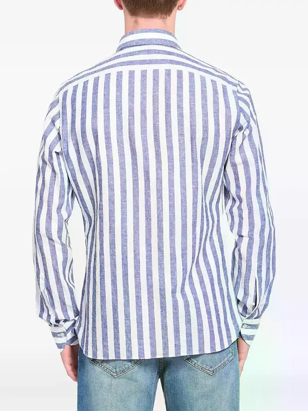 BORRIELLO NAPOLI Striped Button Shirt