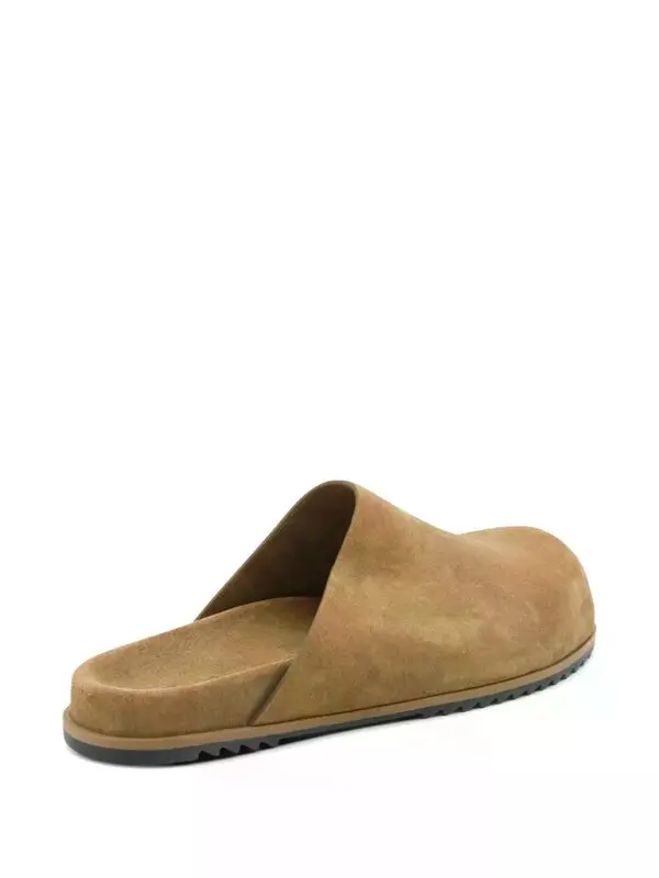 Rick Owens Granola Suede Mules