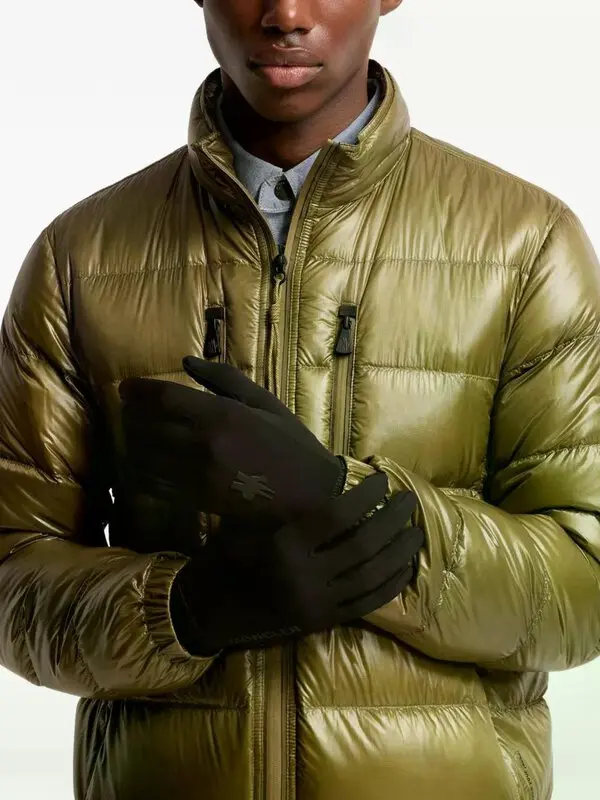Moncler Logo Detail Scuba Jersey Gloves