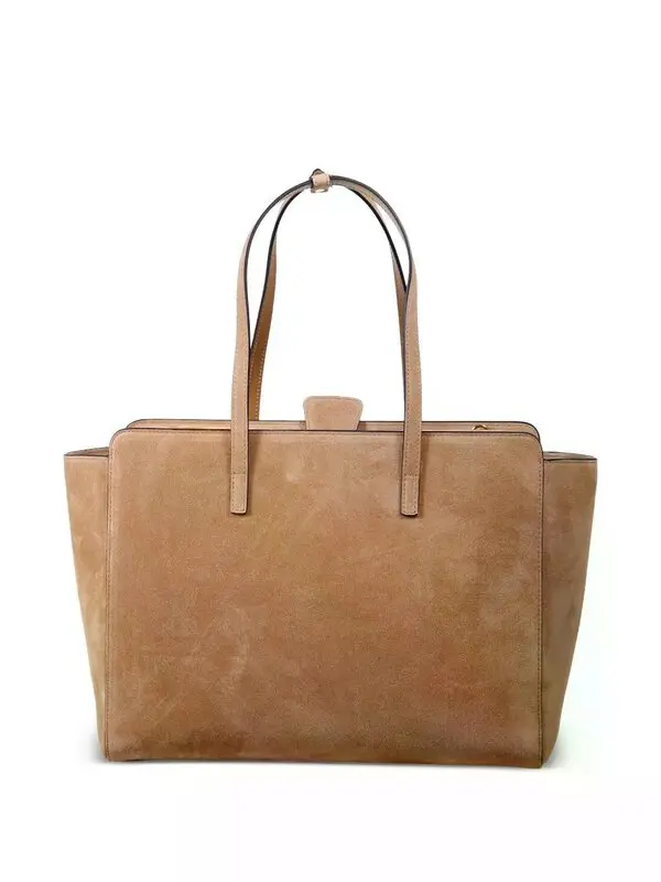 HIDESINS Flap Tote Bag - Brown
